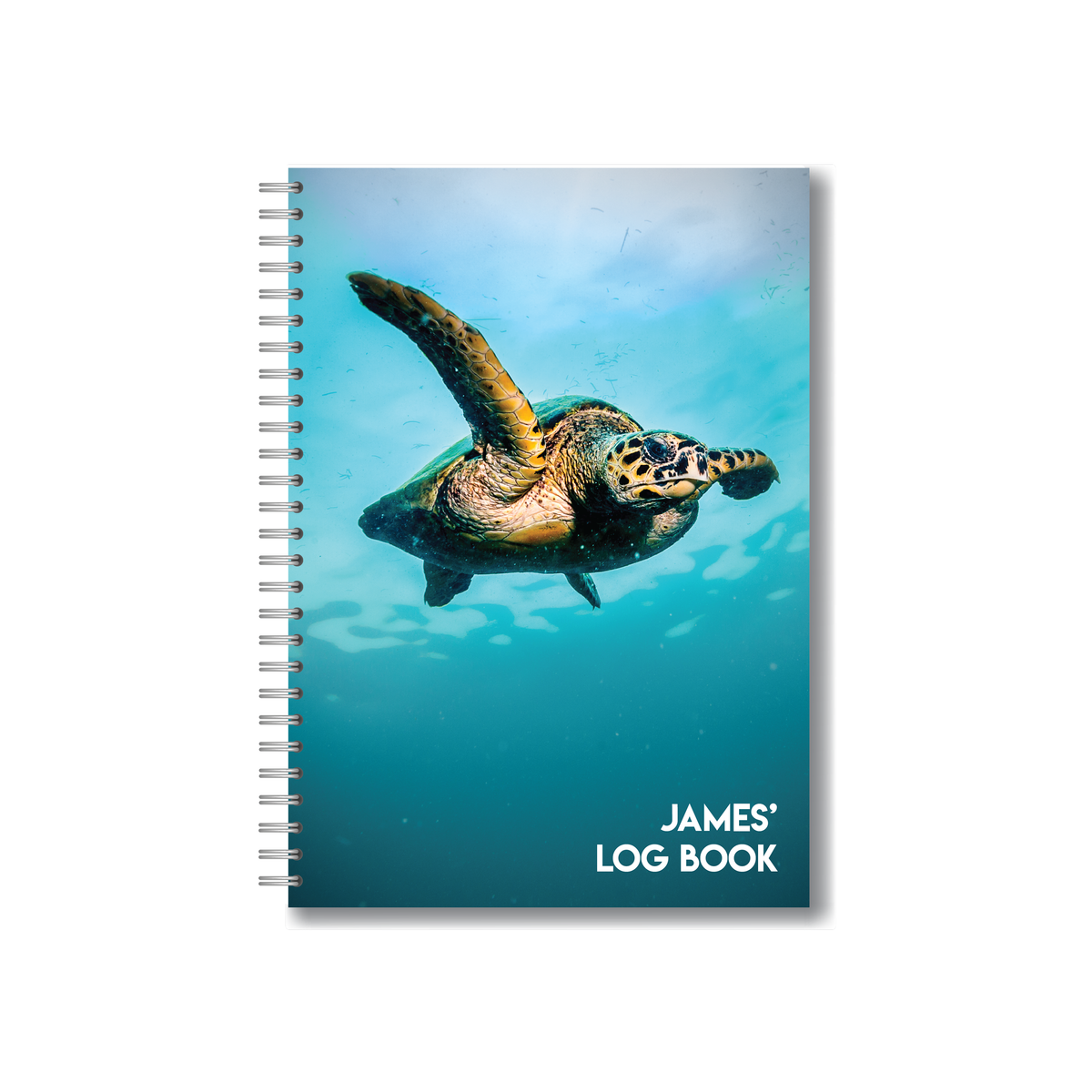Head on Turtle Scuba Diving Log Book – Dive Proof